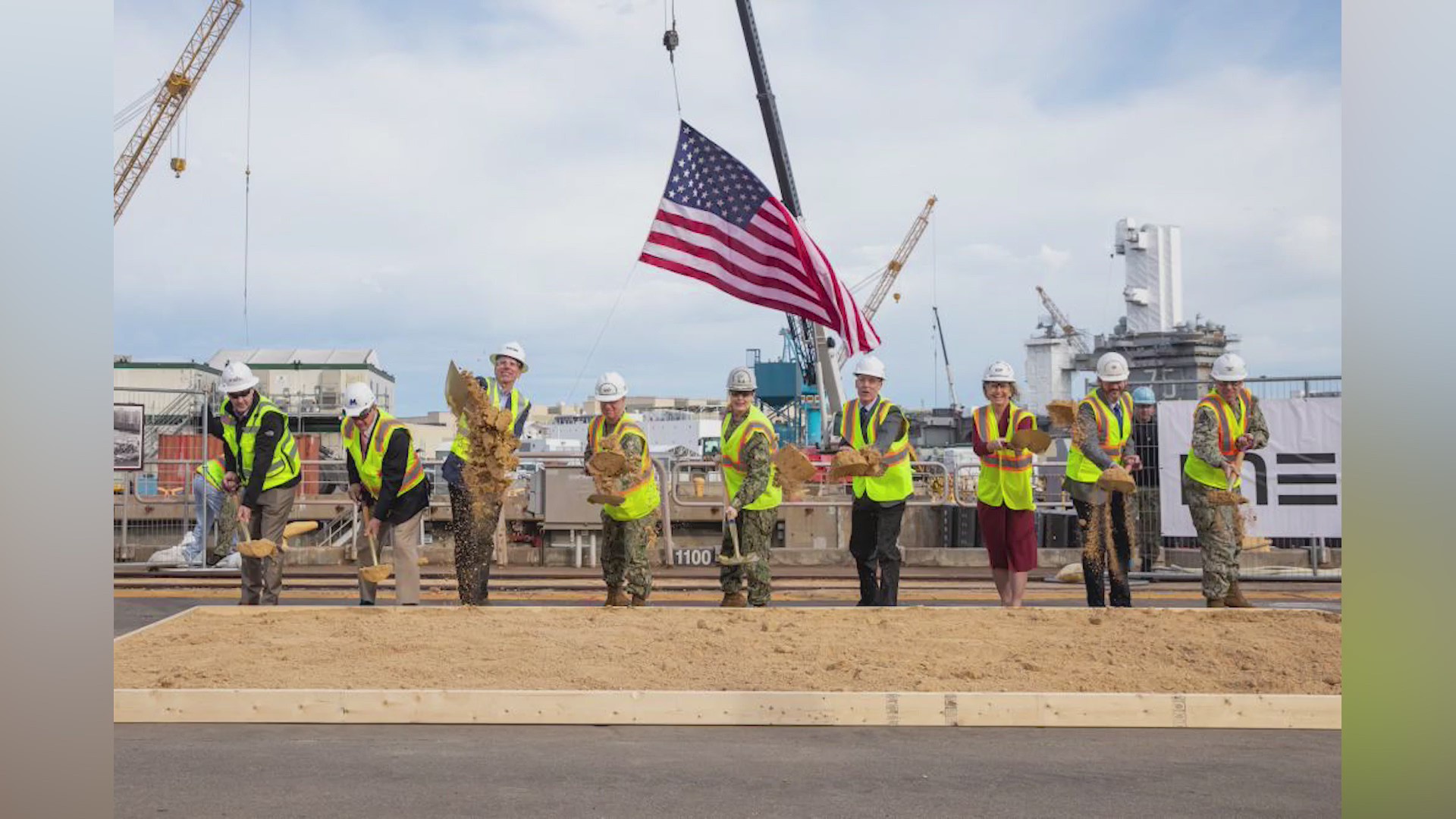 Norfolk Naval Shipyard breaks ground on $300M renovation of Dry Dock 8 ...