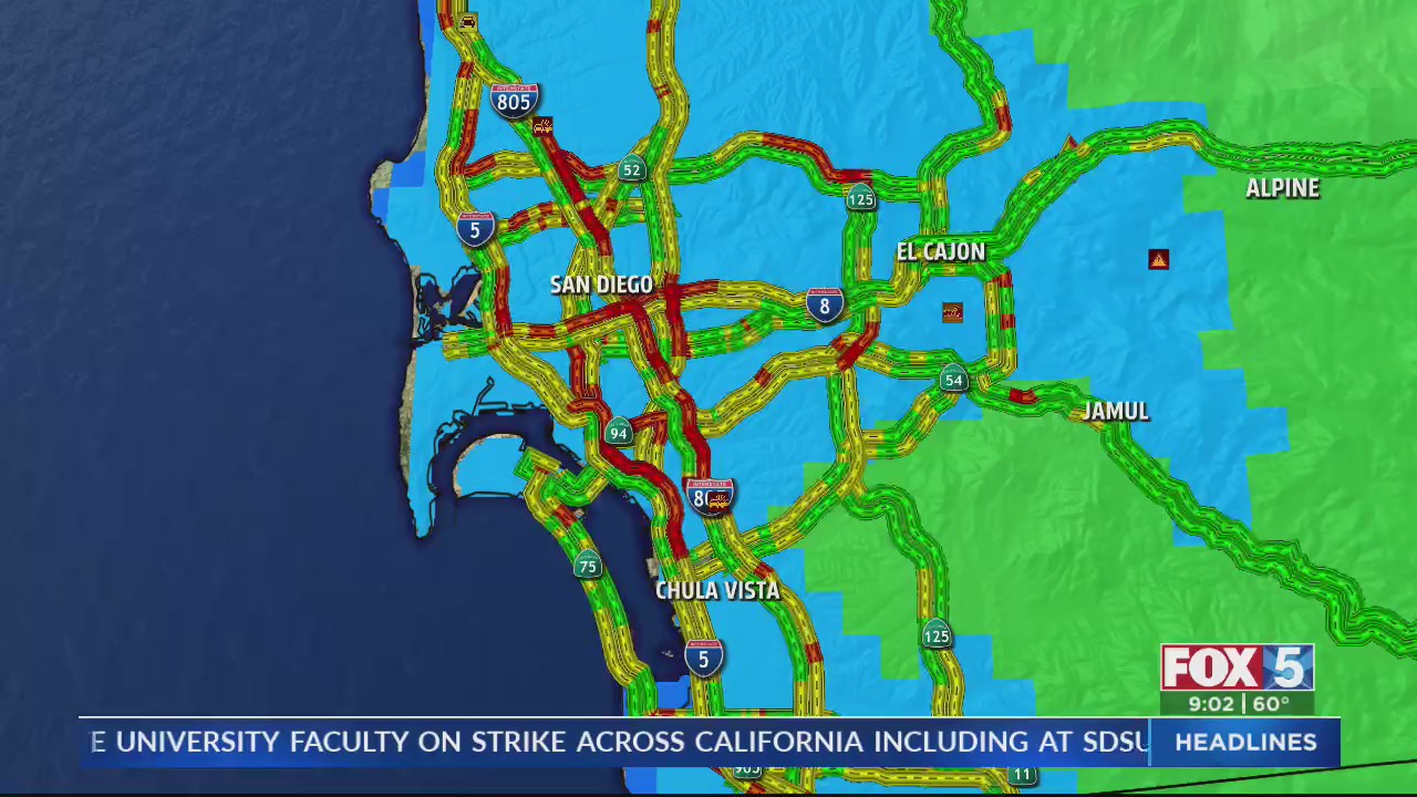 Roadway Flooding From Storm – FOX 5 San Diego & KUSI News