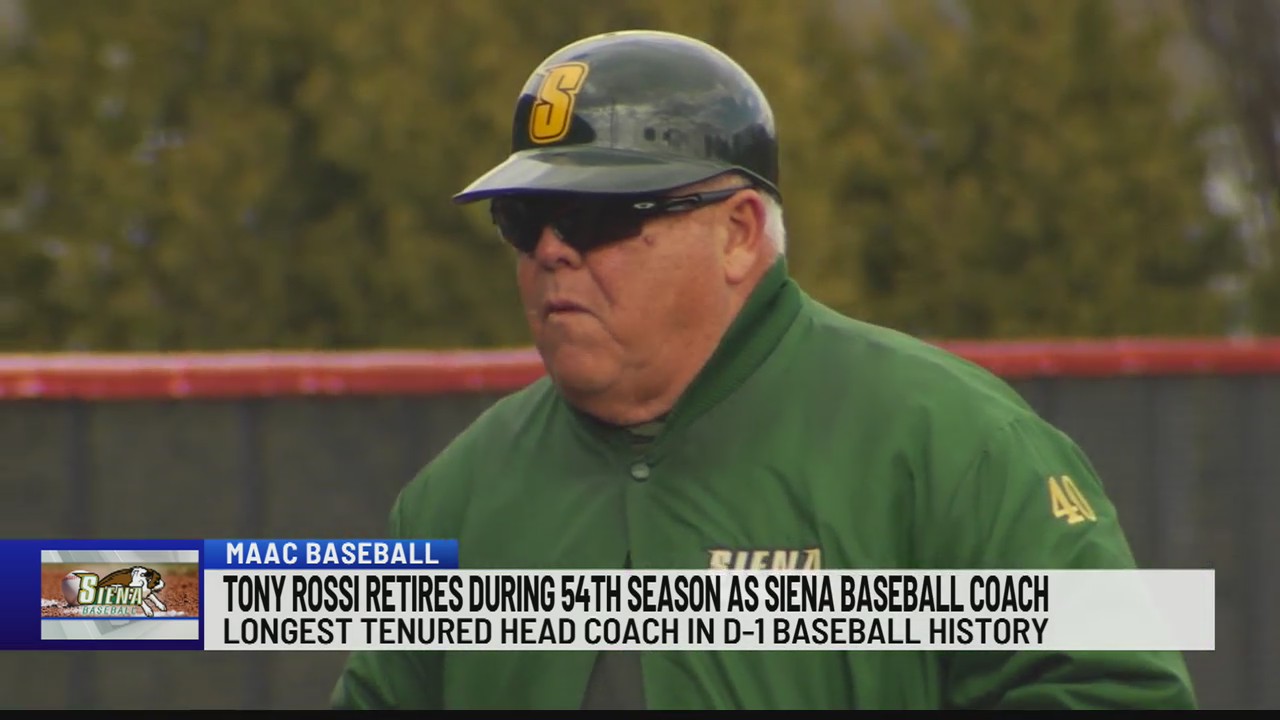Siena baseball head coach Tony Rossi announces retirement – NEWS10 ABC