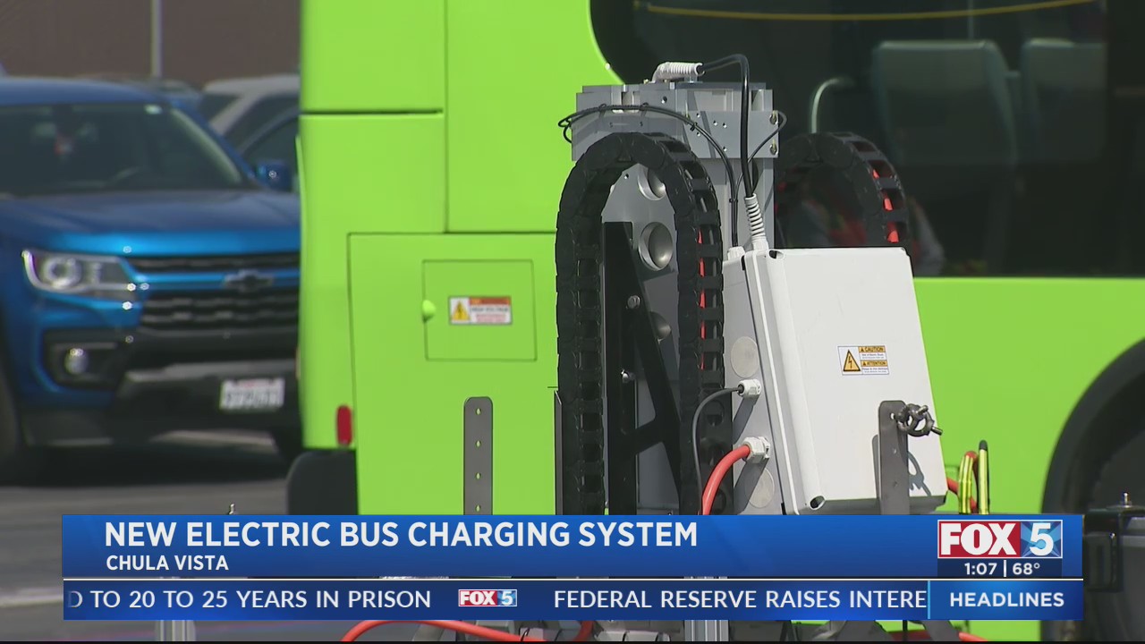 MTS Begins Building Electric Bus Charger Depot – FOX 5 San Diego & KUSI ...
