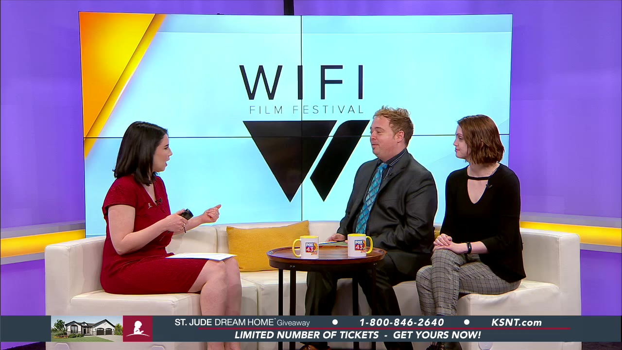 Matt Nyquist and Jess Seidel with Washburn University Join the Fox 43 ...