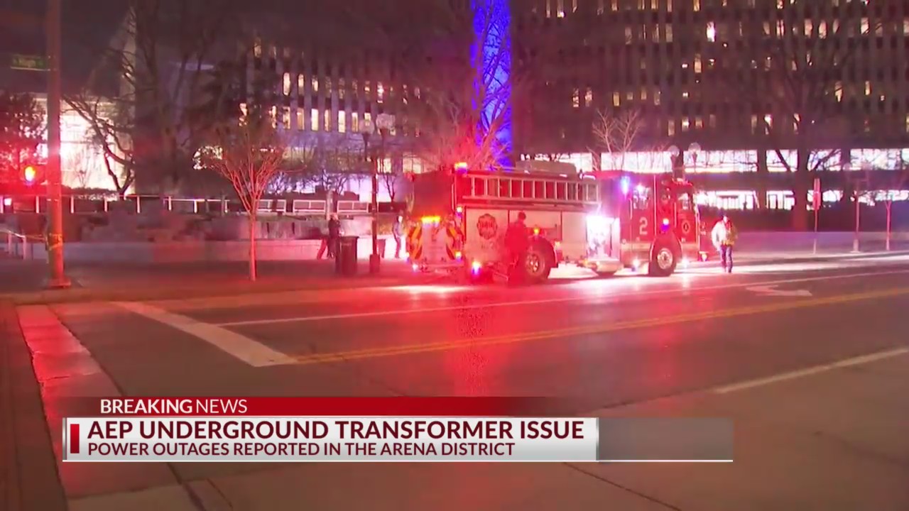 Blown underground transformer kills power in Arena District – NBC4 WCMH-TV