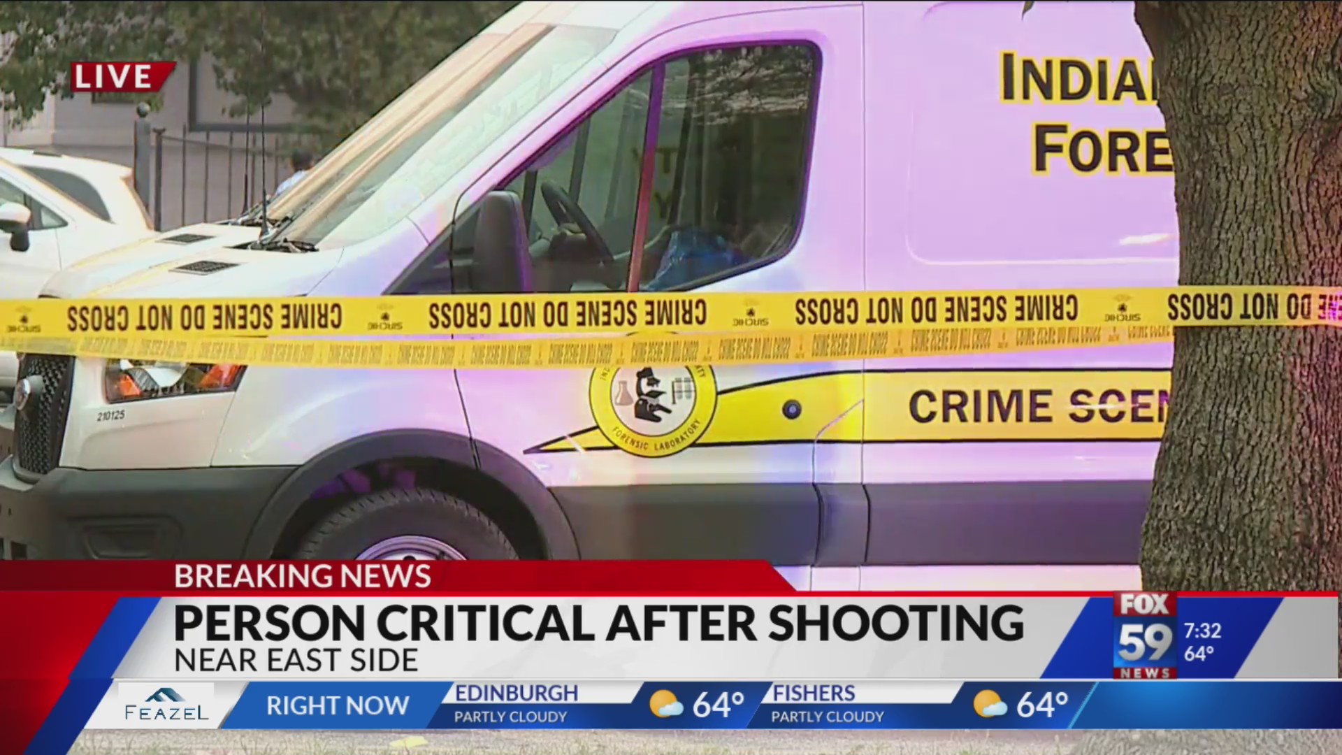 Man in critical condition following shooting east of downtown ...