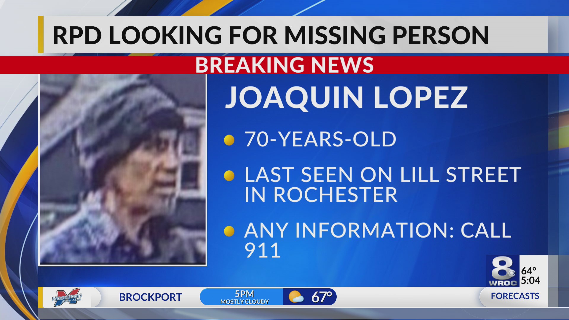 Missing person: Have you seen Joaquin Lopez? – RochesterFirst