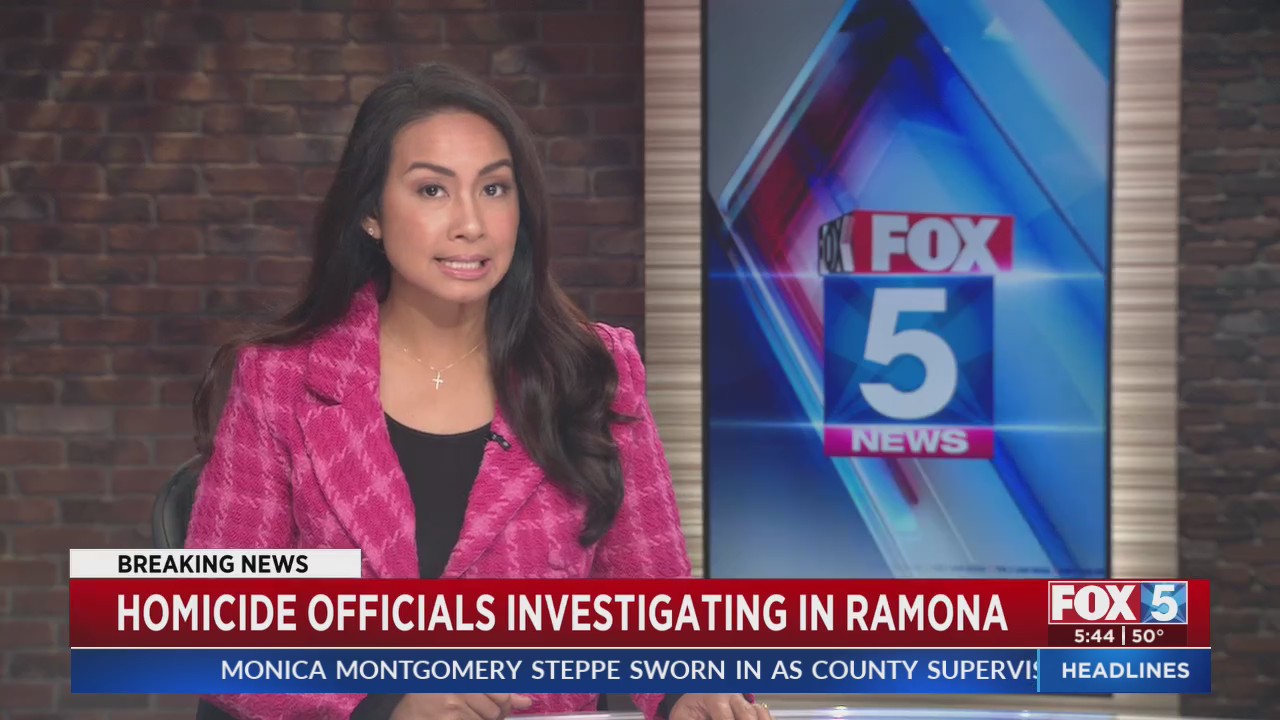 Homicide Investigation Underway In Ramona – FOX 5 San Diego & KUSI News