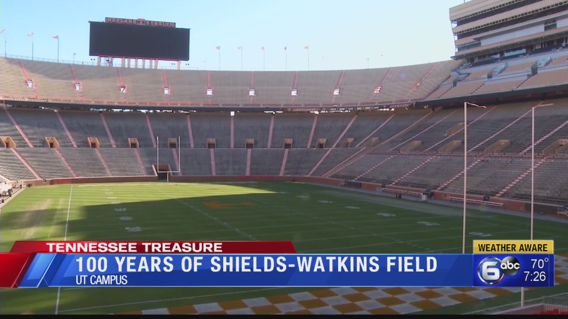 100 years of Shields-Watkins field – WATE 6 On Your Side