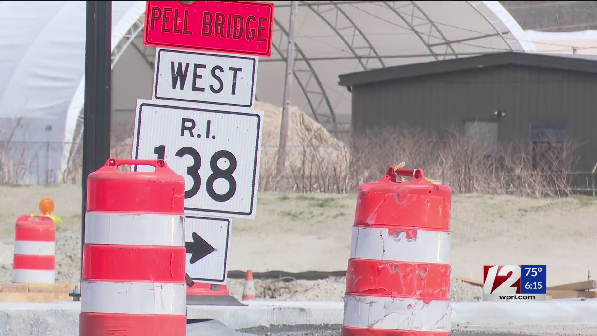 RIDOT set to open new ramp to Pell Bridge in Newport – WPRI.com
