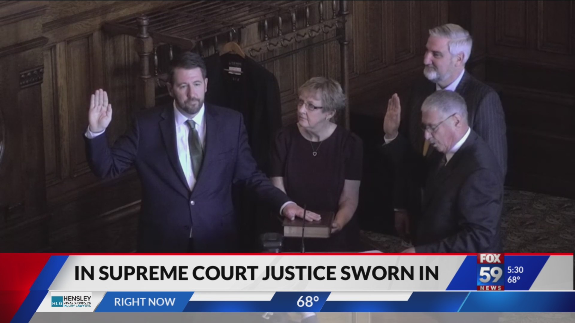 New Indiana Supreme Court justice ceremonially sworn in – Fox 59