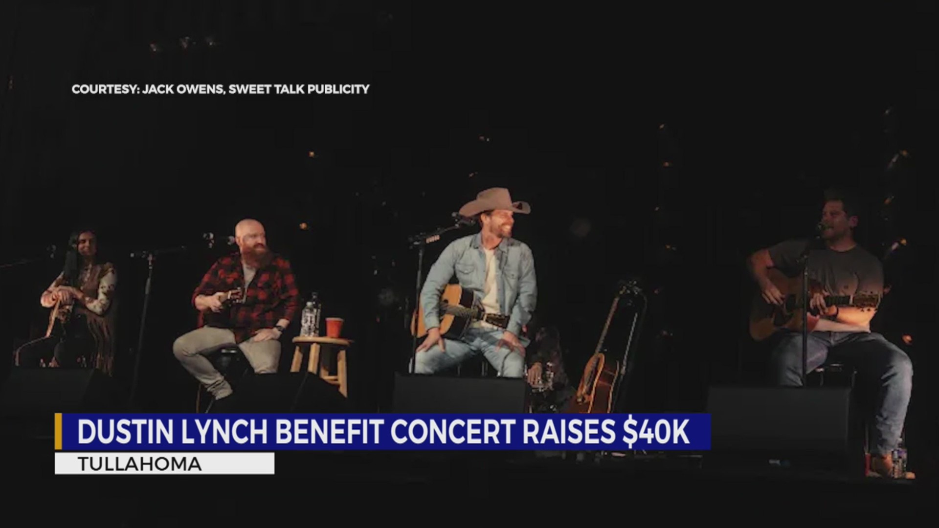 Country star Dustin Lynch benefit concert raises $40K for hometown in ...