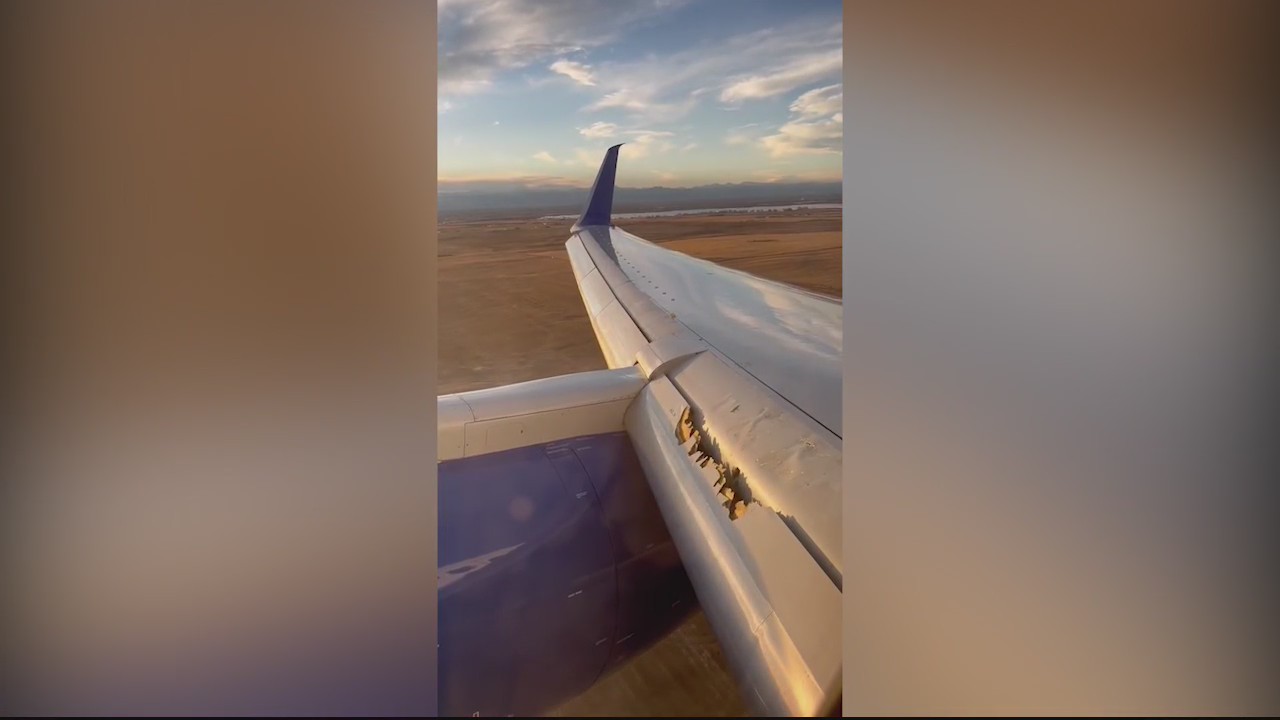 Passenger films wing slat ‘coming apart’ on United flight from San ...