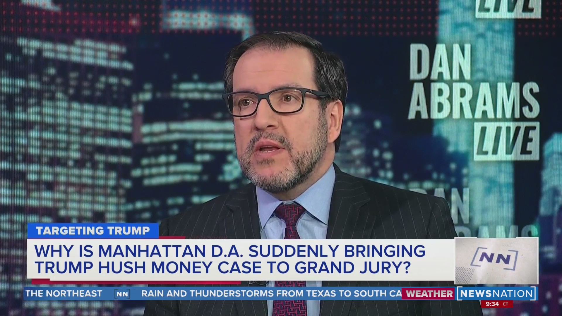 Manhattan DA going after Donald Trump for hush money case | Dan Abrams ...