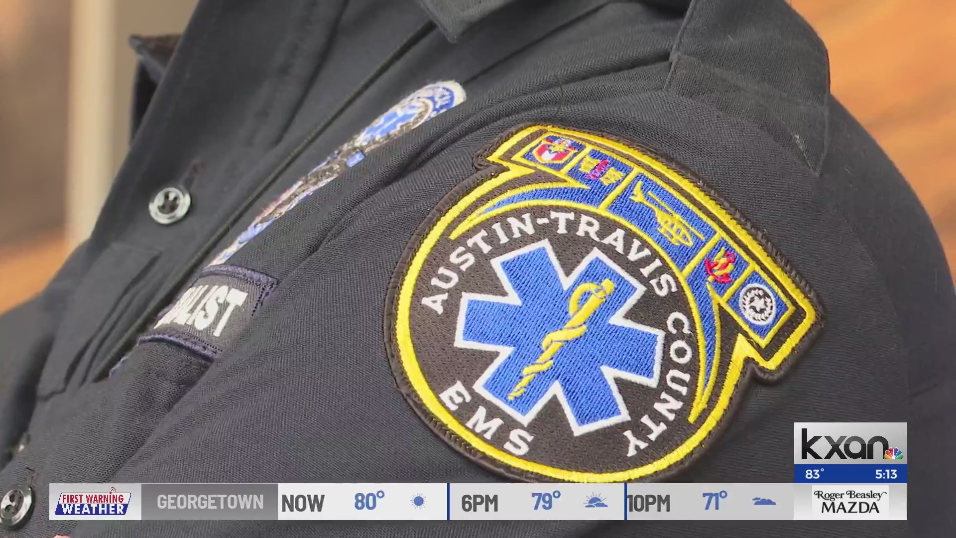 Austin-Travis County Emergency Medical Services paramedics now staged ...