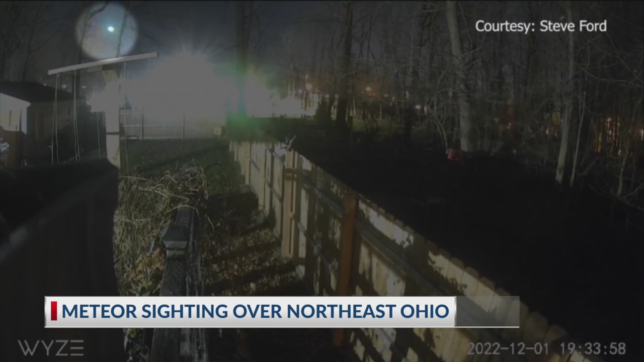 Meteor sighting over northeast Ohio – NBC4 WCMH-TV