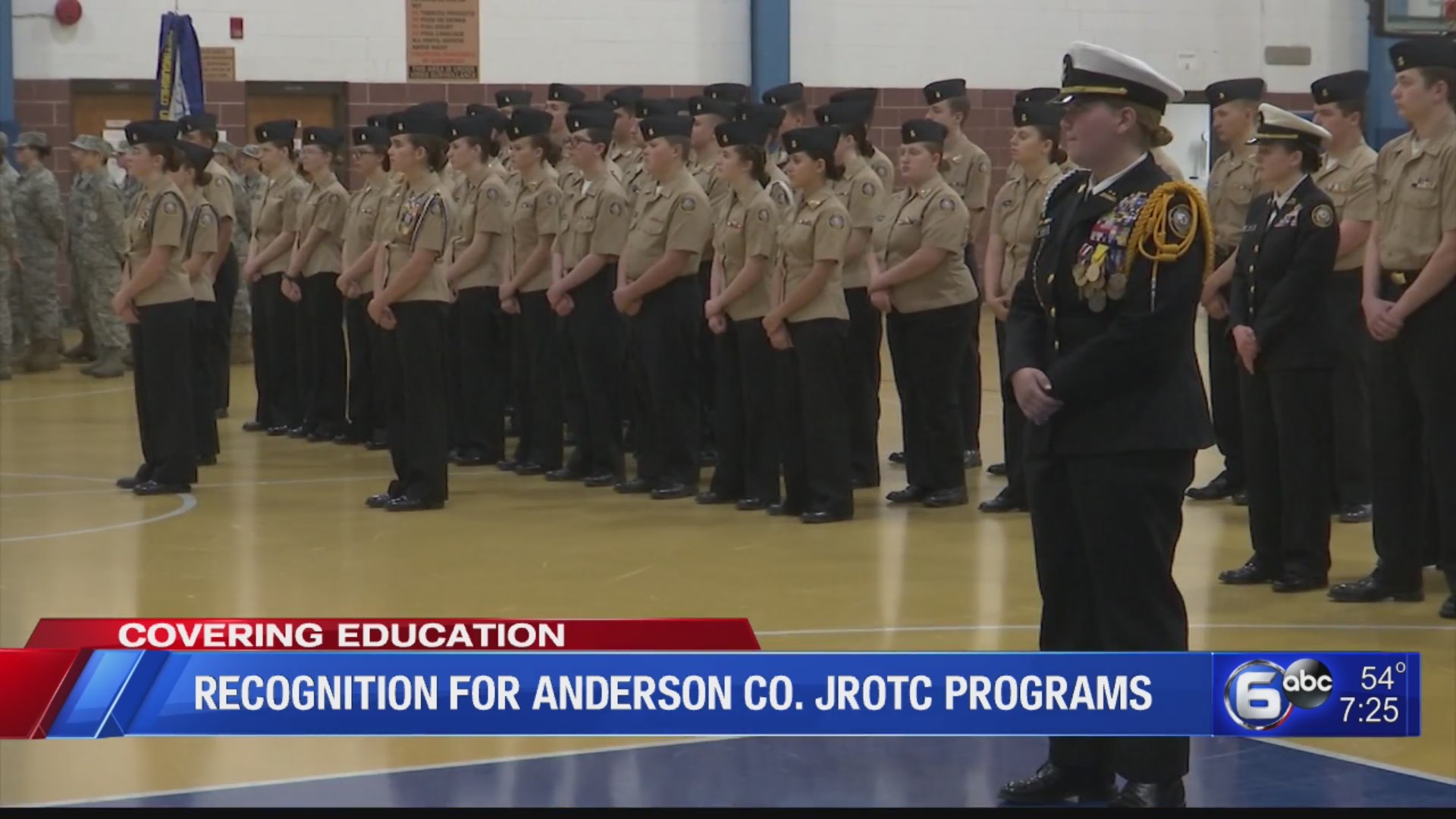 Recognition for Anderson County JROTC Programs – WATE 6 On Your Side