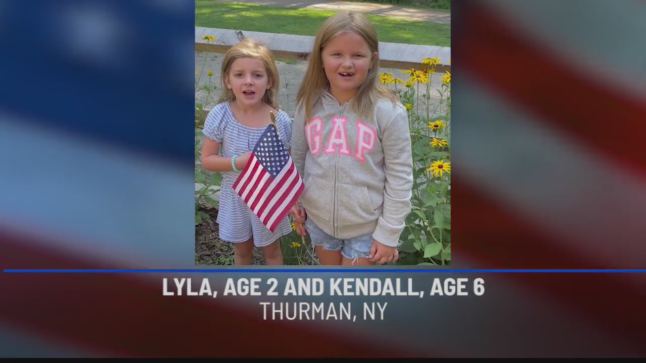 Lyla and Kendall give us our daily Pledge of Allegiance! – NEWS10 ABC