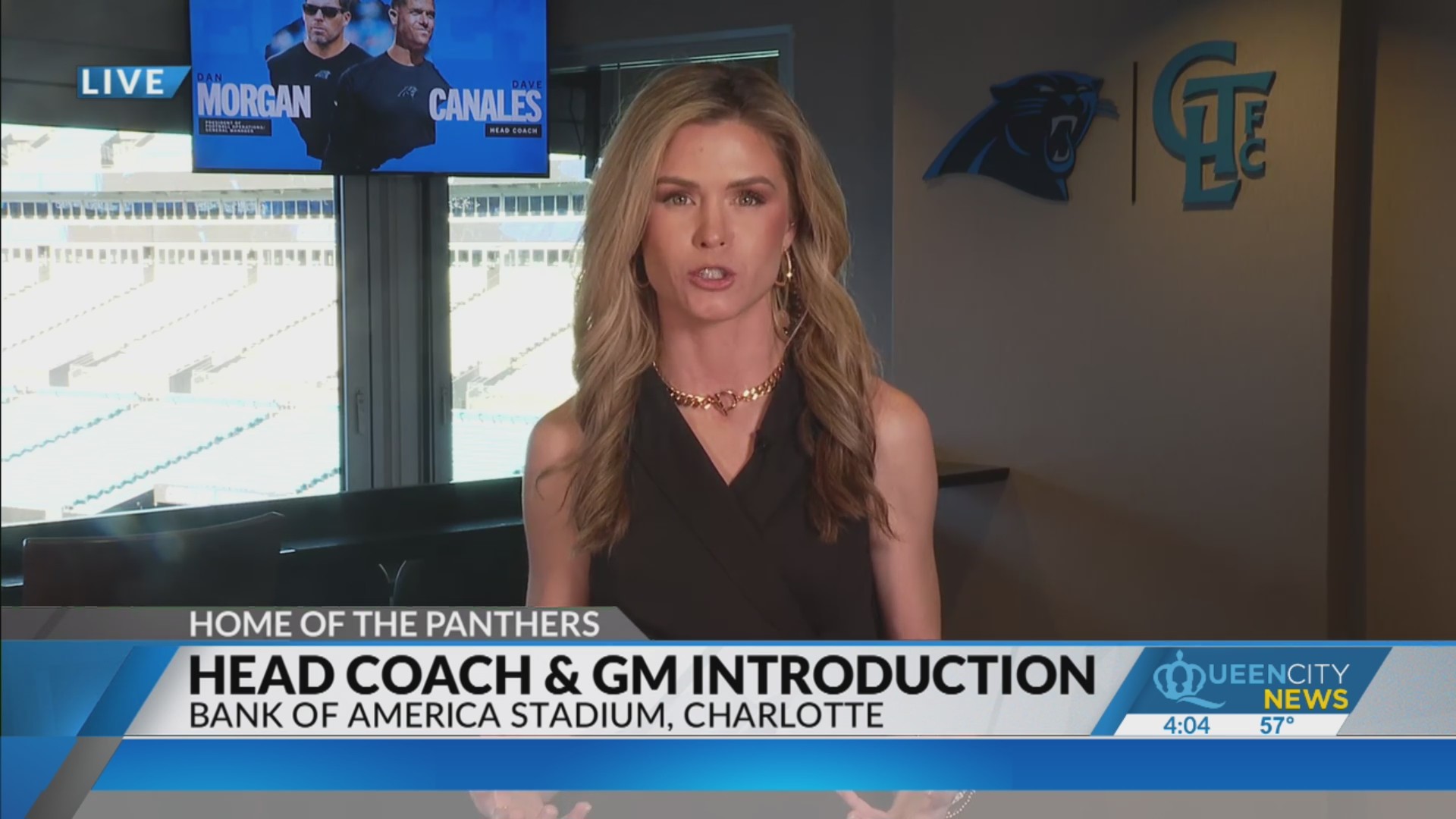Panthers introduce new head coach, GM on Thursday – WSPA 7NEWS