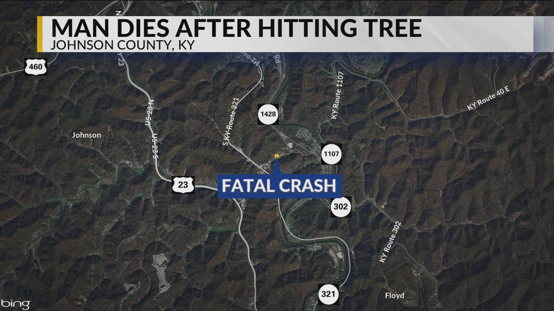 Man killed in Johnson County crash – WOWK 13 News