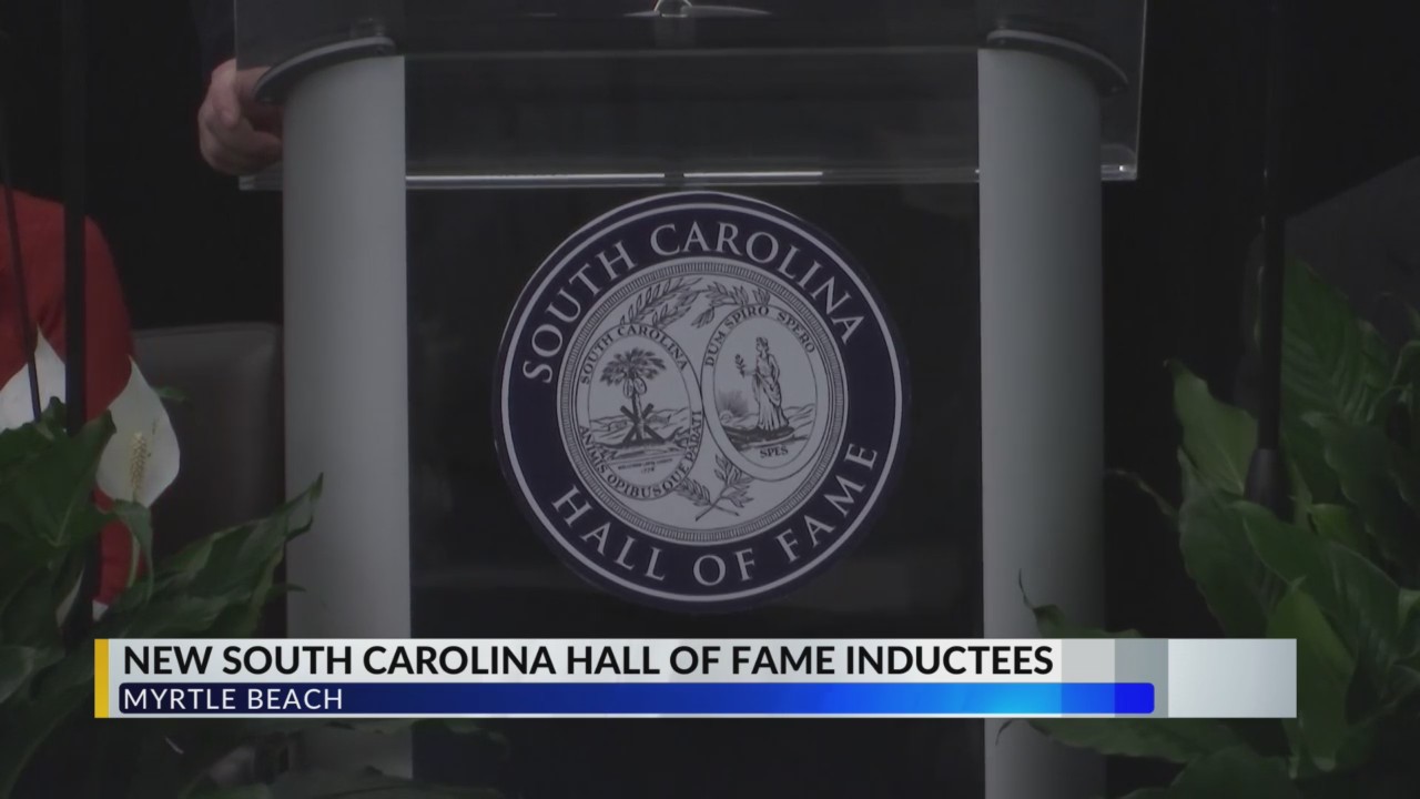 South Carolina Hall of Fame inducts 3 in Myrtle Beach ceremony – WBTW