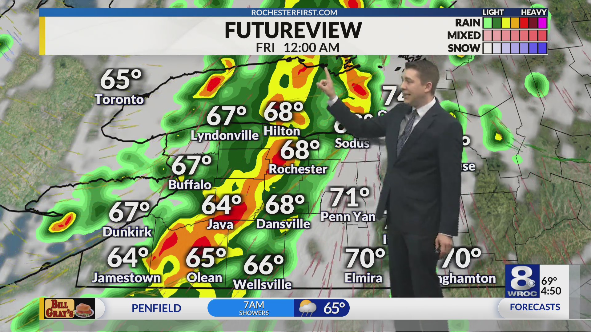 News 8 at 4 Weather Forecast – RochesterFirst