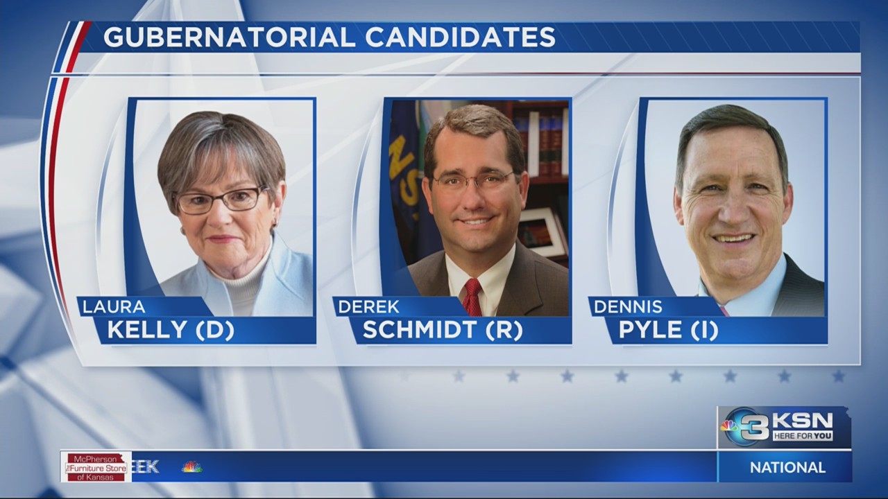 Kelly, Schmidt taking campaign messages across Kansas – KSN-TV