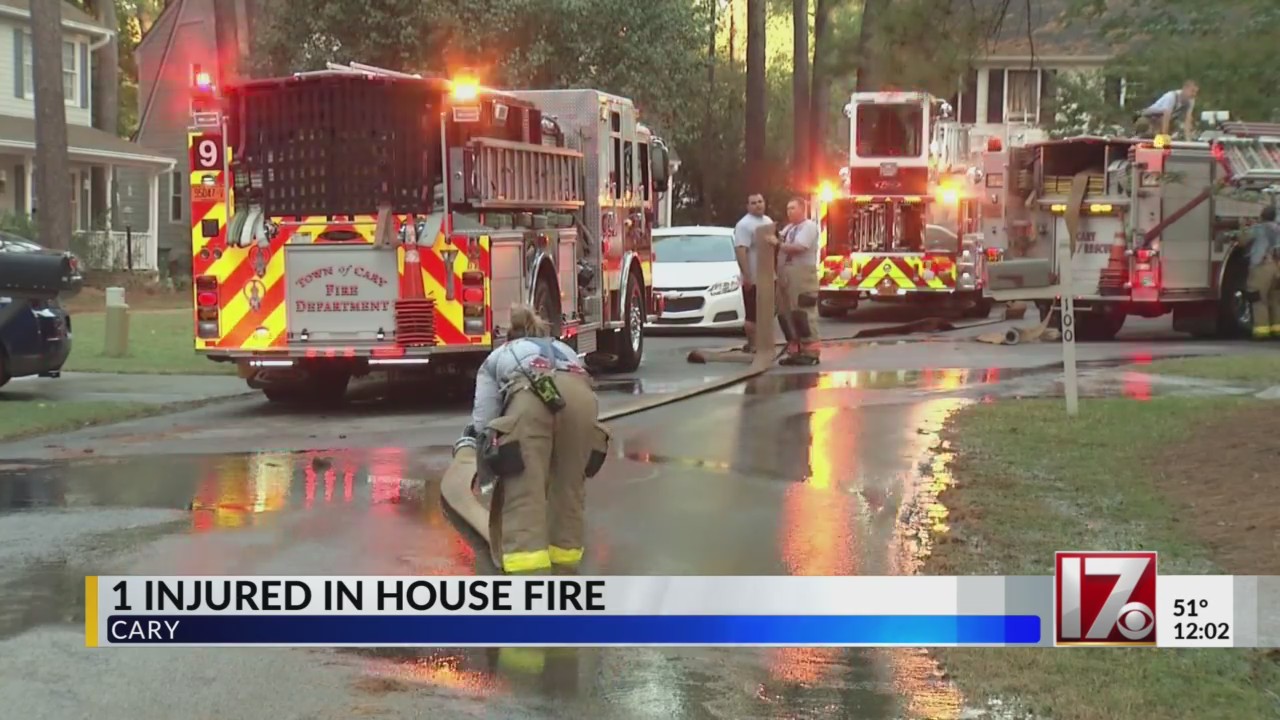 Cary fire injures one person – CBS17.com