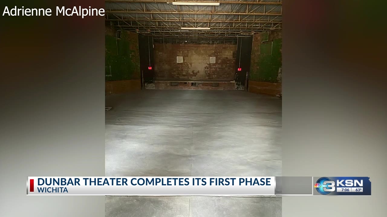 Historic Dunbar Theatre celebrates phase one of renovation – KSN-TV