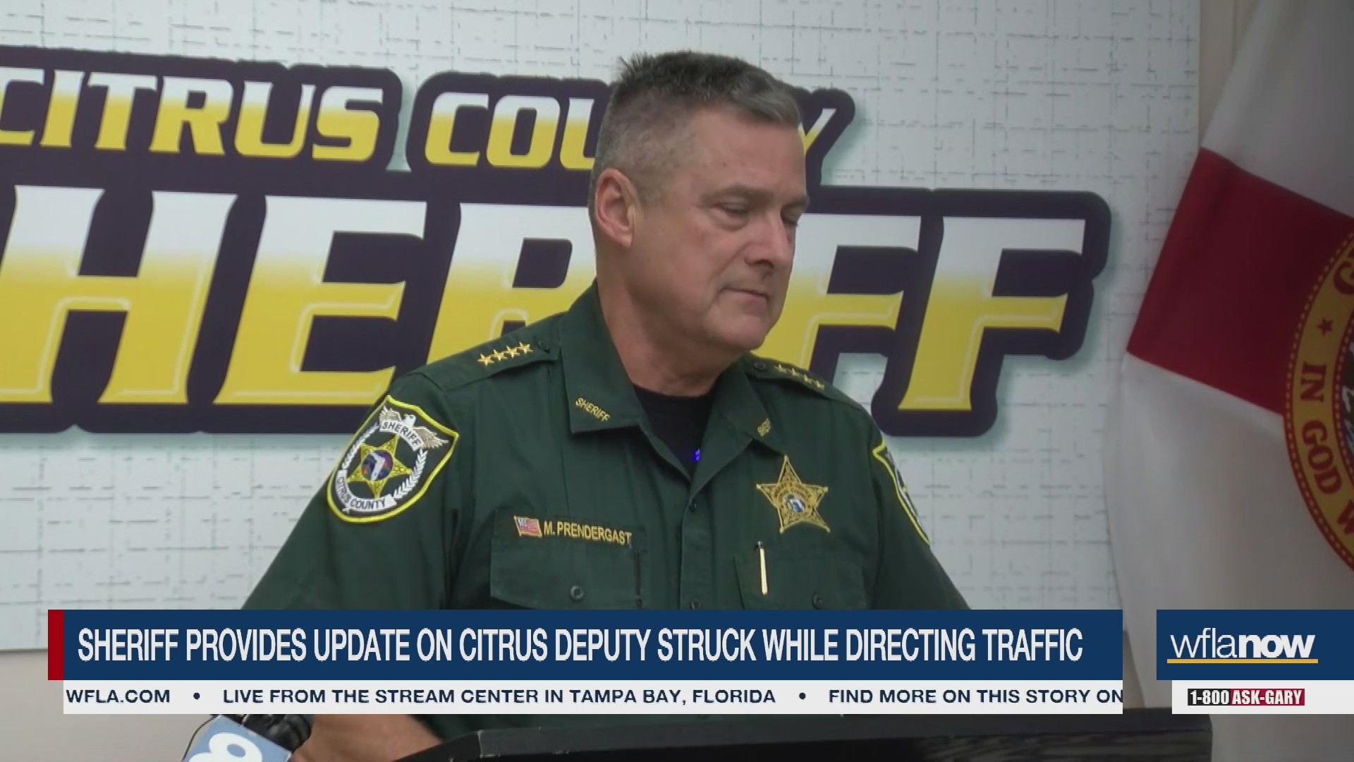 WATCH: Sheriff gives update on Citrus deputy struck while directing ...