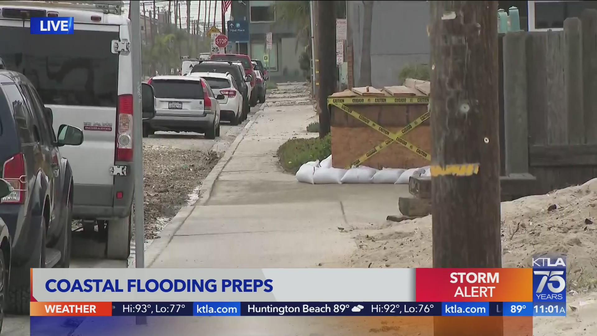 Flood preparations underway as Tropical Storm Kay nears – KTLA