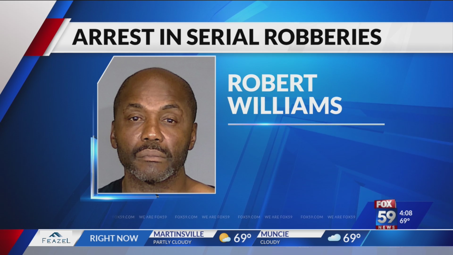 Indy man arrested in connection with 8 business robberies – Fox 59
