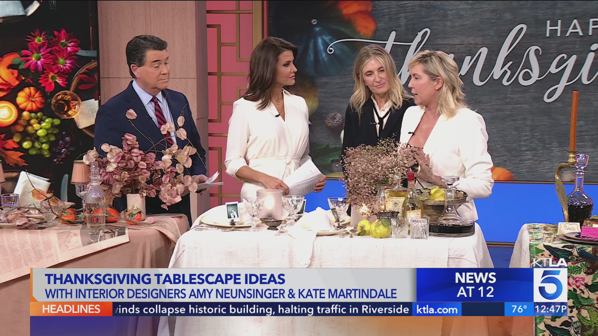 Designers Amy Neunsigner & Kate Martindale share Thanksgiving ...