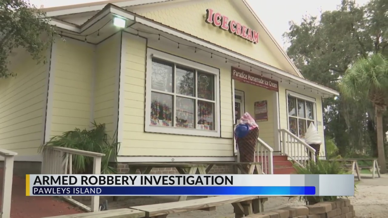 Employee pepper sprays Pawleys Island ice cream shop armed robbery ...