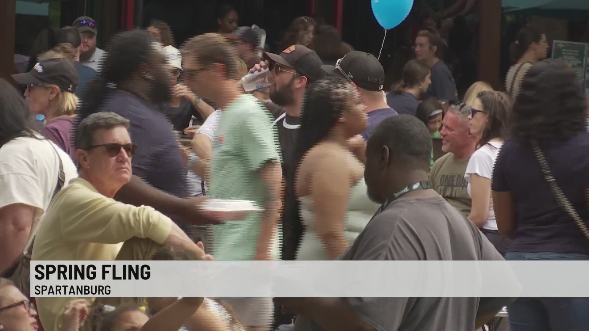 Saturday night at the Spring Fling in Spartanburg – WSPA 7NEWS