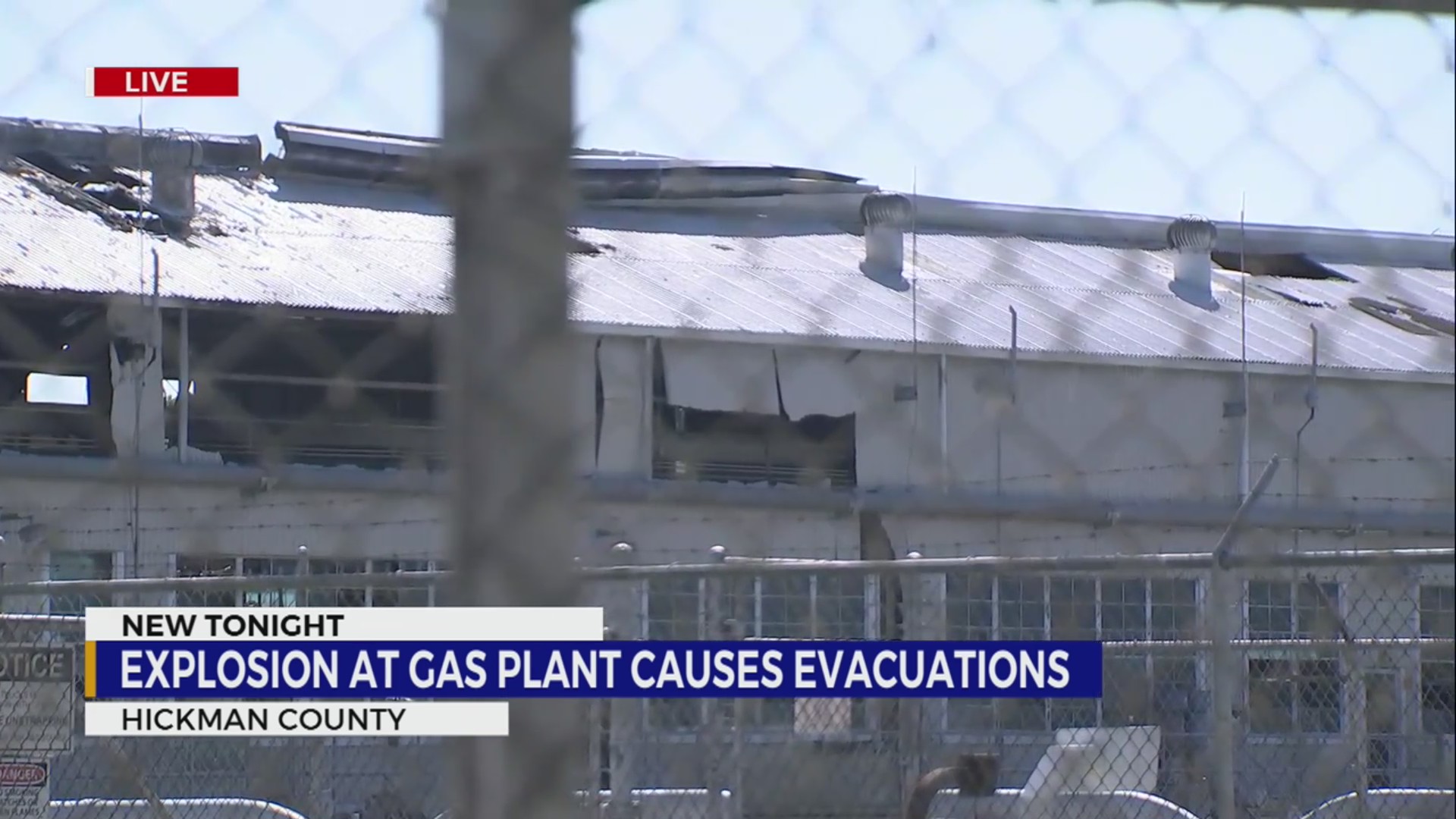 Explosion at Hickman County gas plant leads to evacuations – WKRN News 2