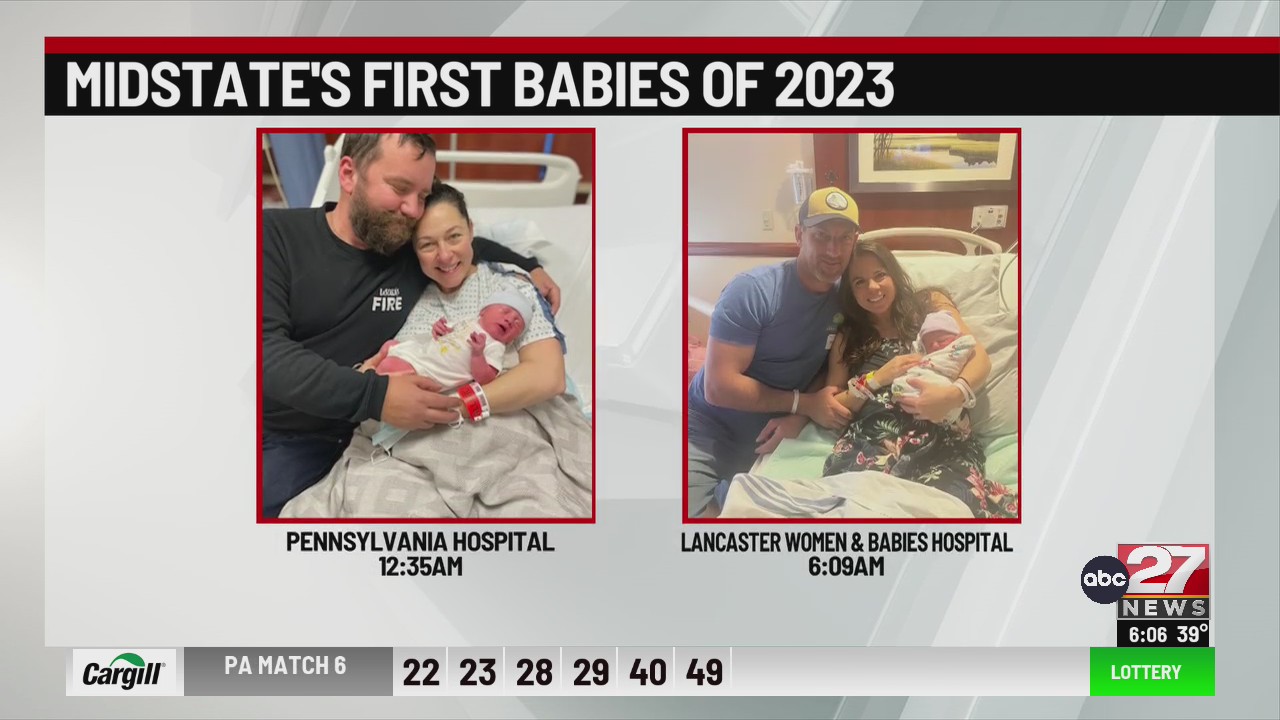 Midstate hospitals welcome first babies of 2023 – ABC27