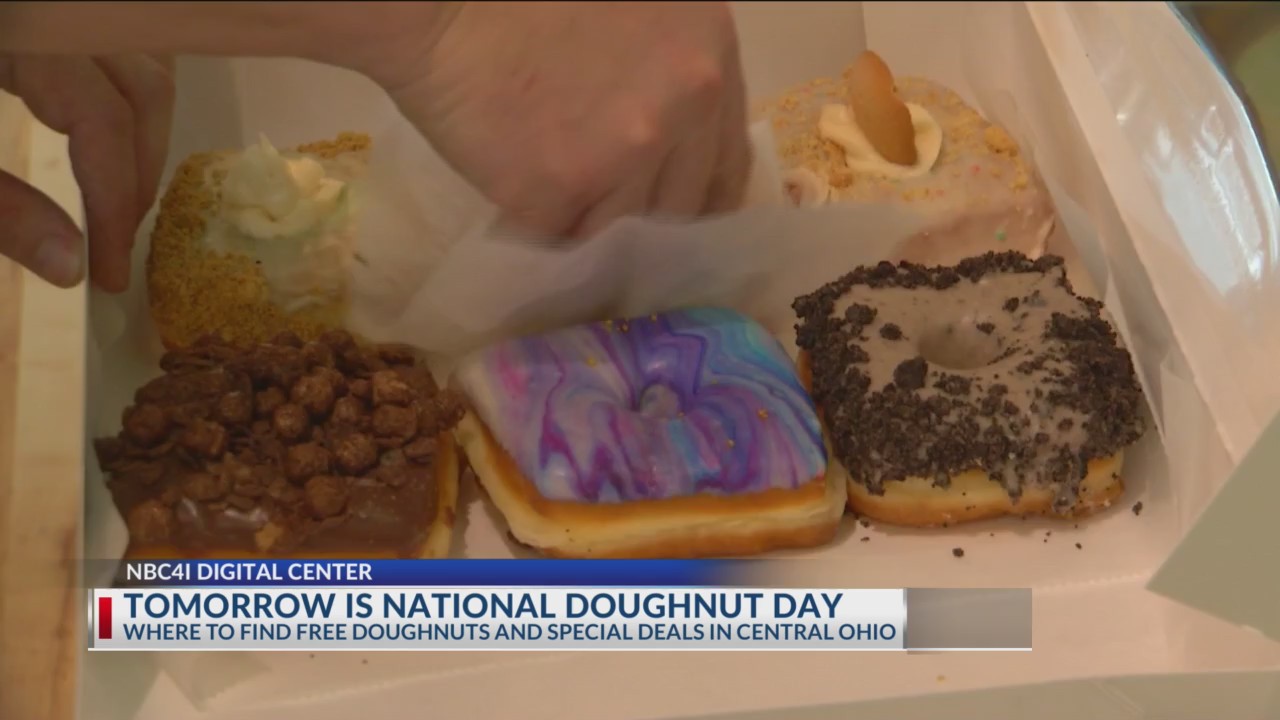 Where to find free doughnuts for National Doughnut Day – NBC4 WCMH-TV
