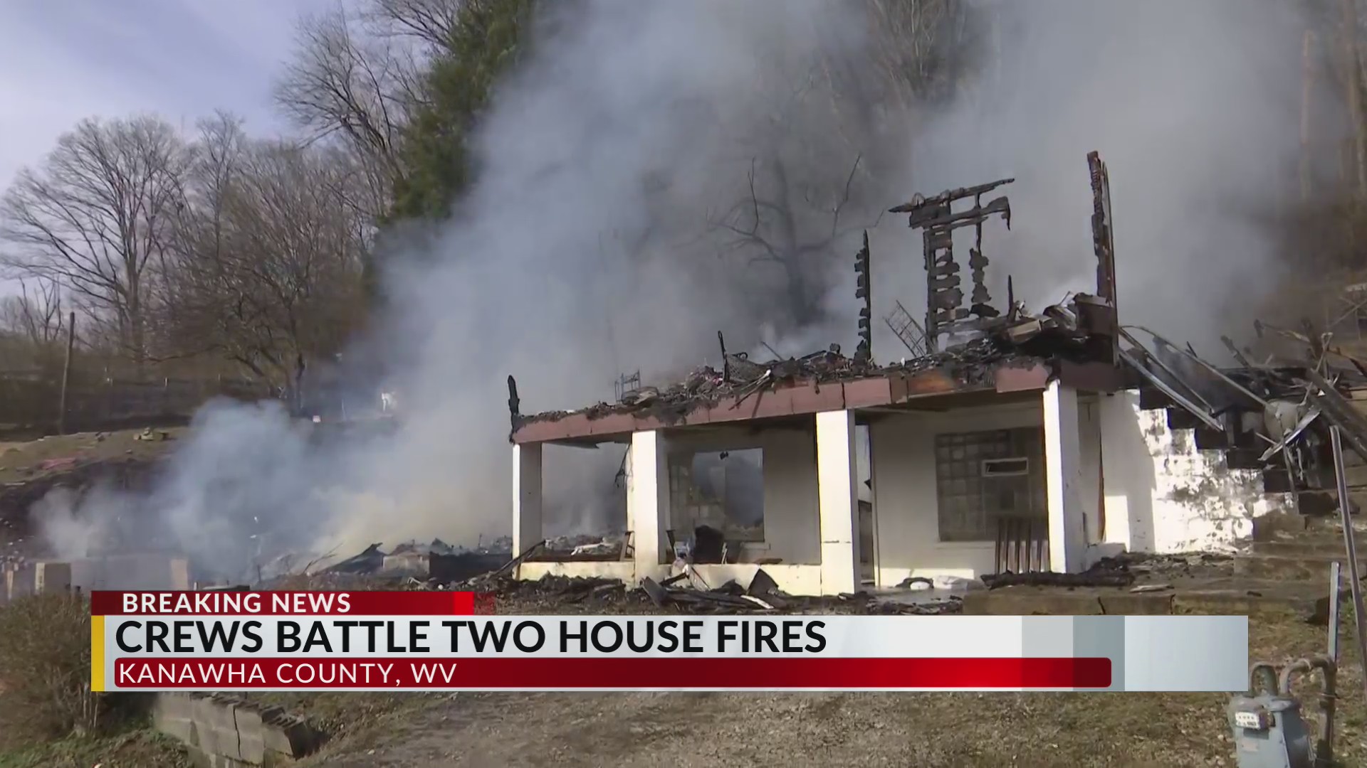 2-house fire reported in Kanawha County, West Virginia – WOWK 13 News
