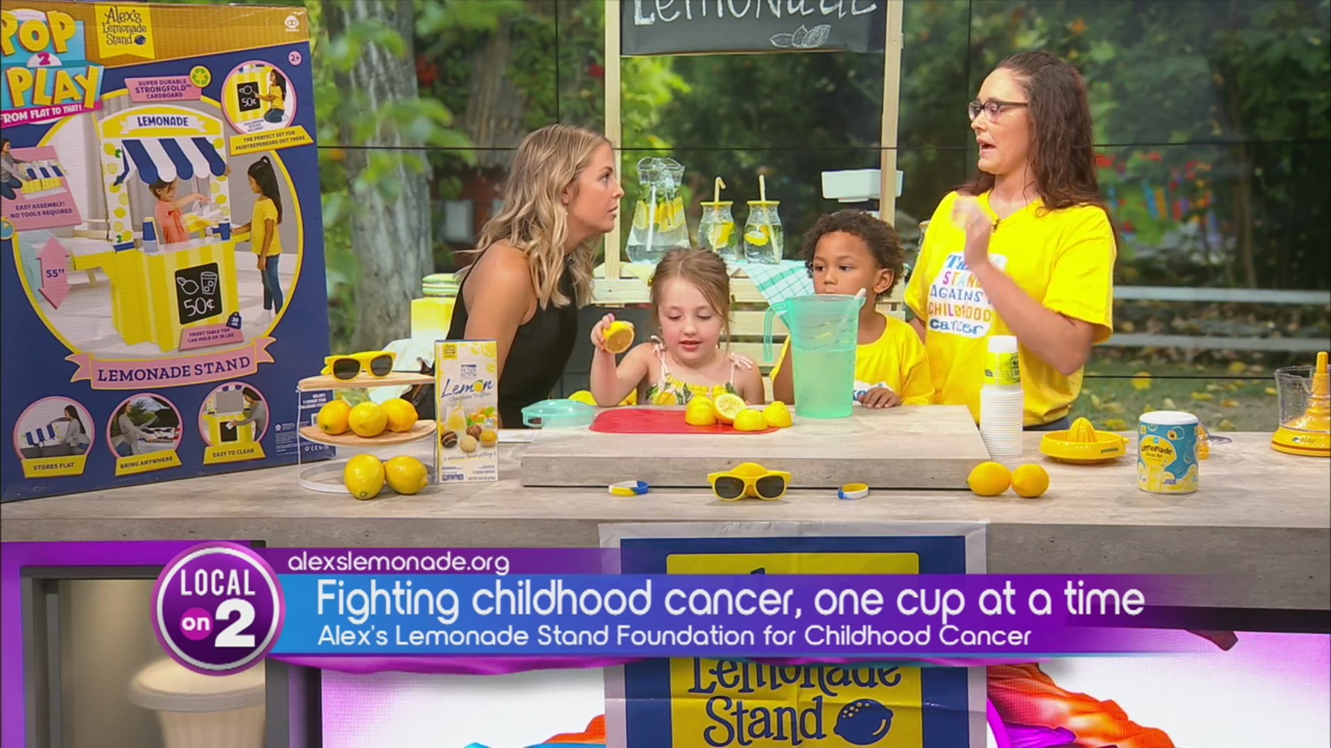 A lemonade stand that’s fighting against childhood cancer – WKRN News 2
