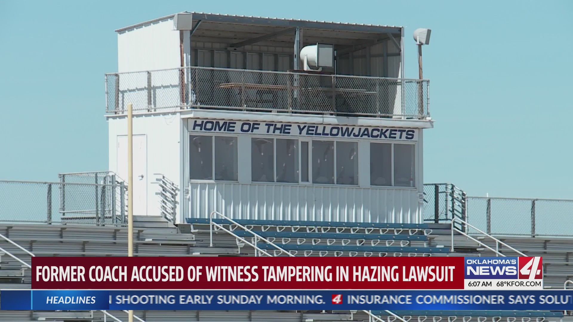 Former coach accused of witness tampering – KFOR.com Oklahoma City