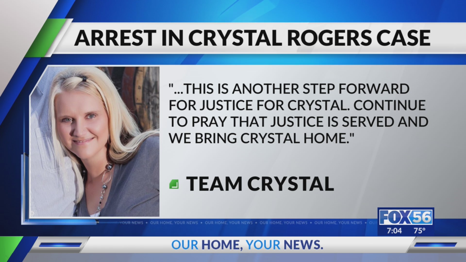 Former boyfriend of Crystal Rogers arrested in connection with her ...