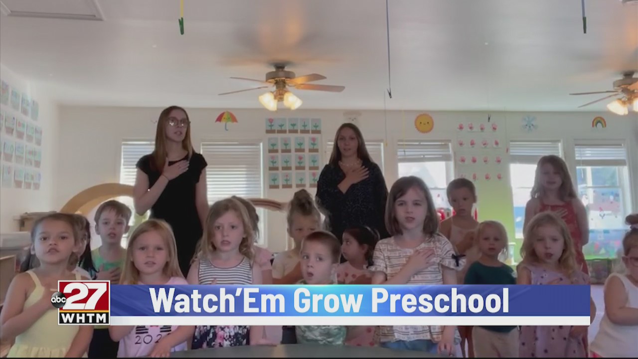 Pledge of Allegiance: Watch’Em Grow Preschool Pre-K class – ABC27