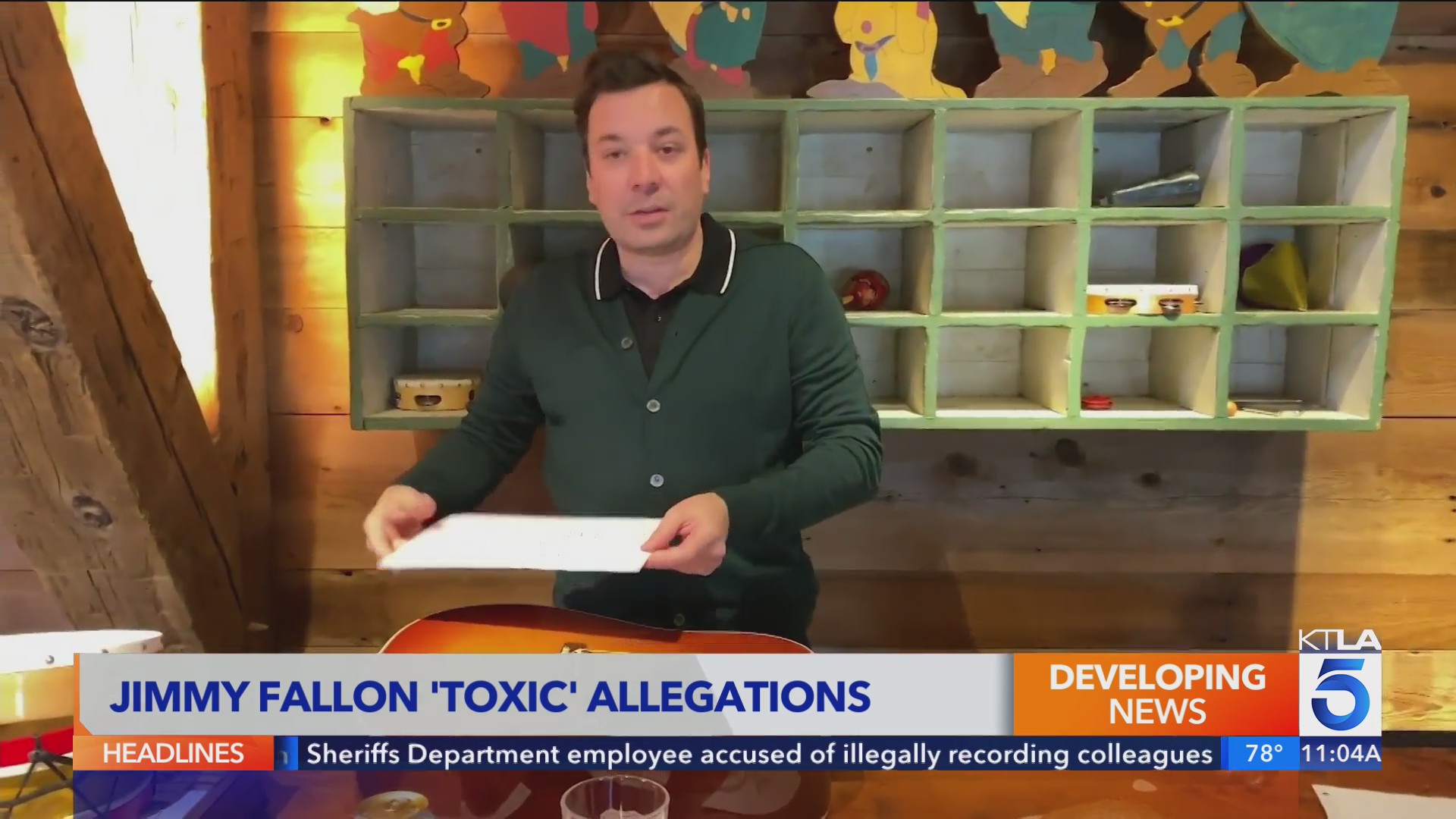 Former Jimmy Fallon employees claim toxic work environment: Report ...