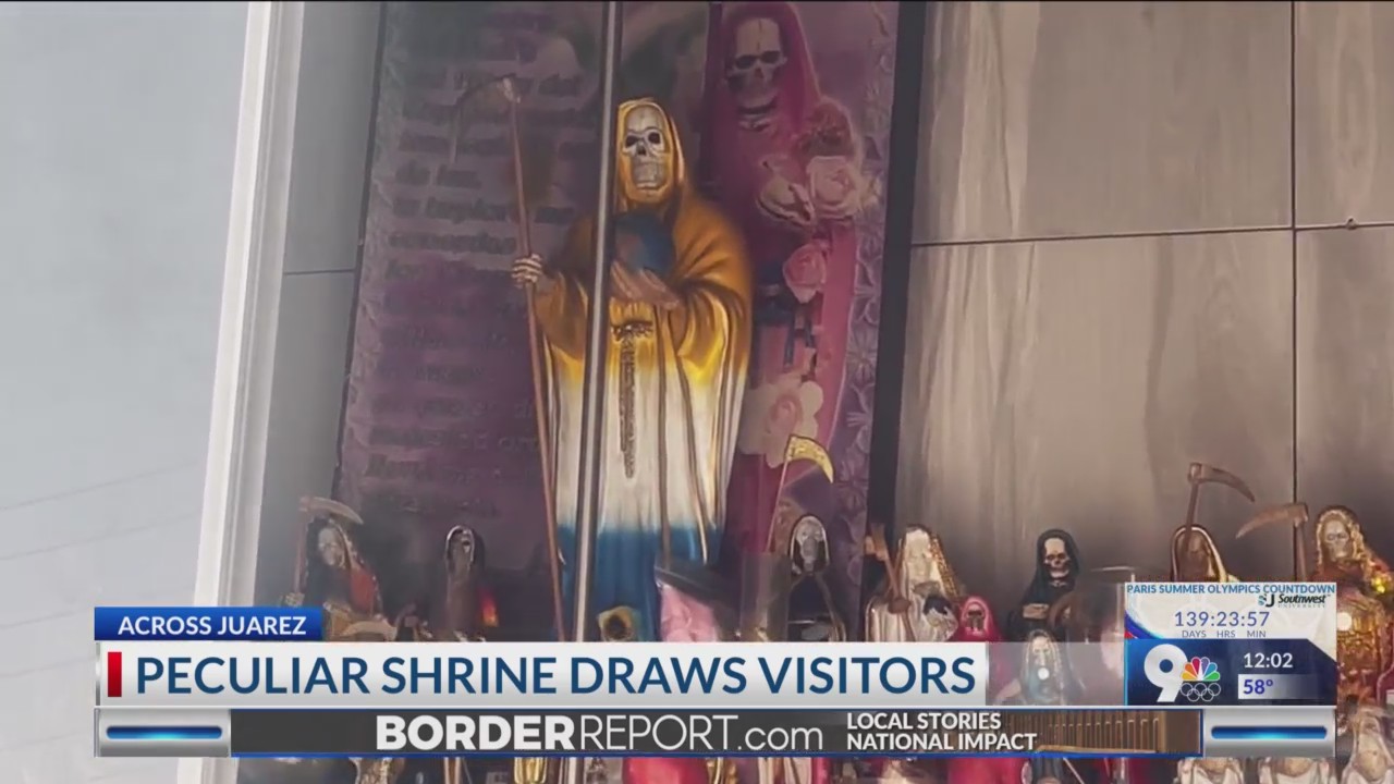 Holy Death guards road where 21 bodies found in past year – BorderReport