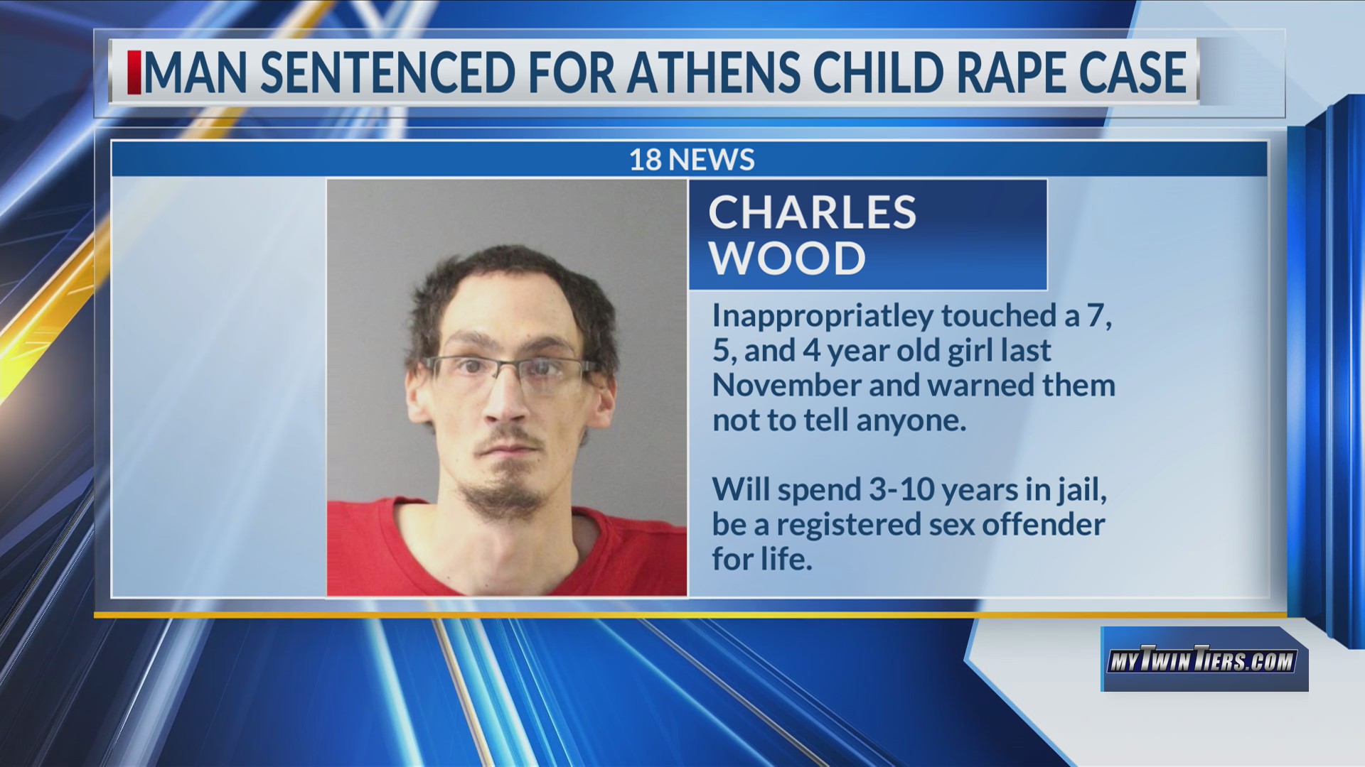 Man sentenced for Athens child rape case – WETM – MyTwinTiers.com
