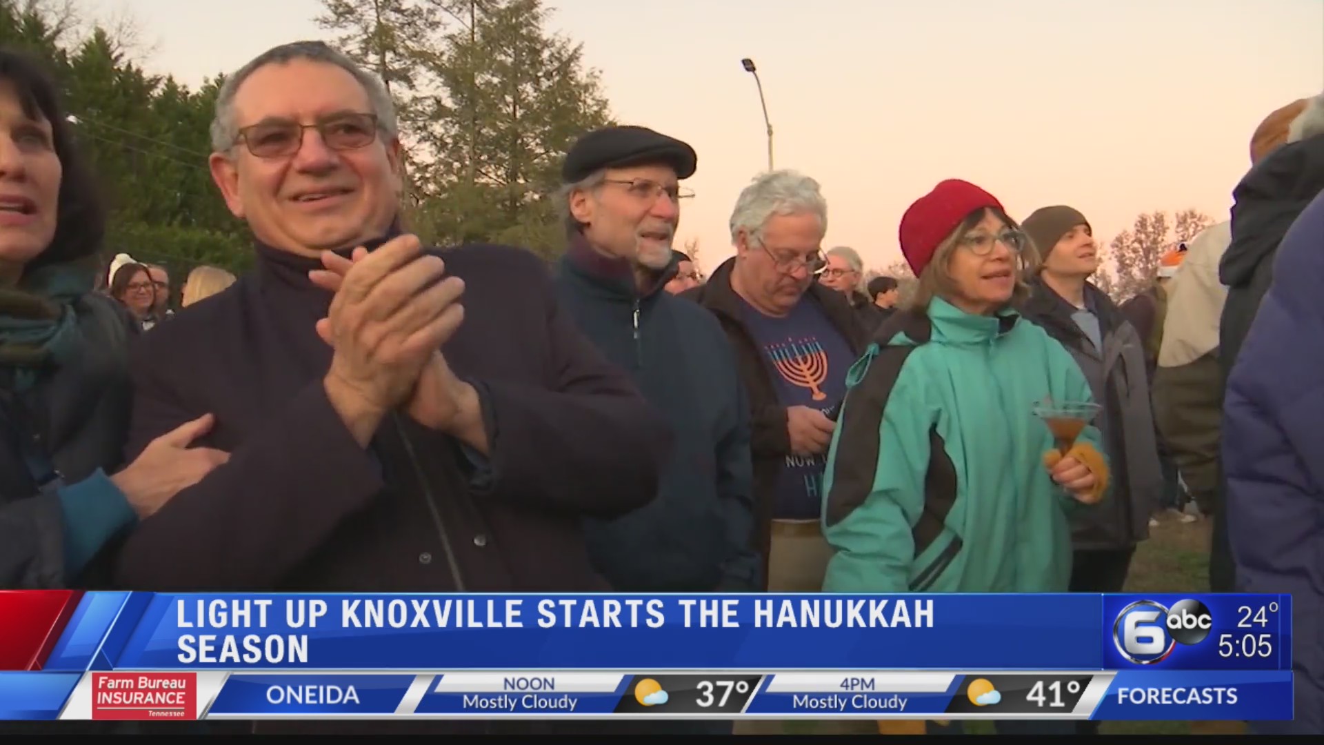 Light Up Knoxville starts the Hanukkah season for many – WATE 6 On Your ...