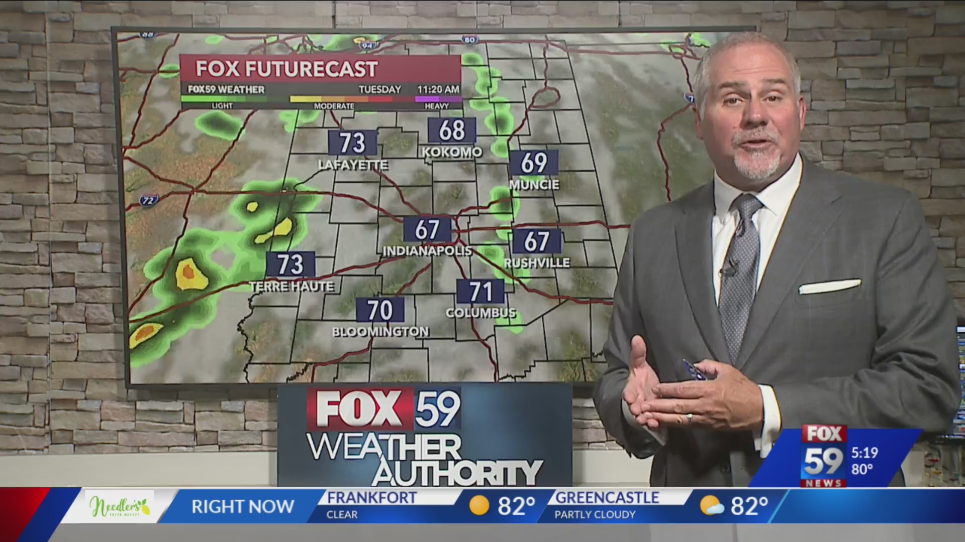 Needed rainfall possible next two days – Fox 59