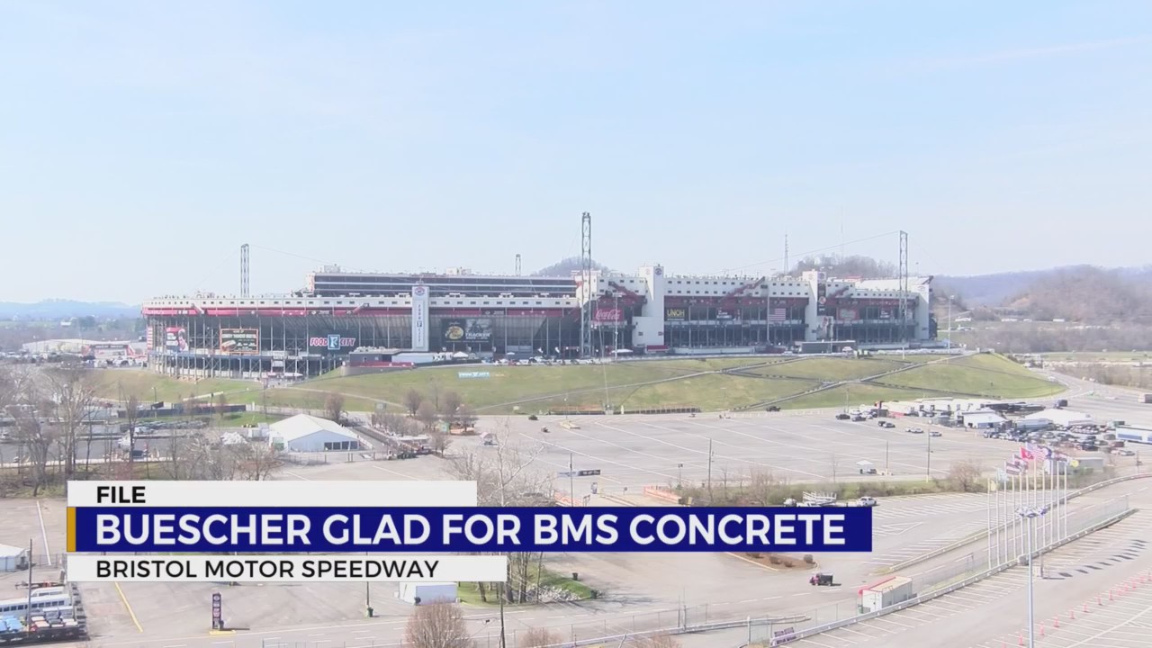 NASCAR driver Chris Buescher happy to be back on concrete at Bristol ...