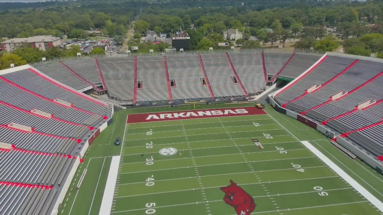 War Memorial Stadium in Little Rock adds safety features ahead of game ...