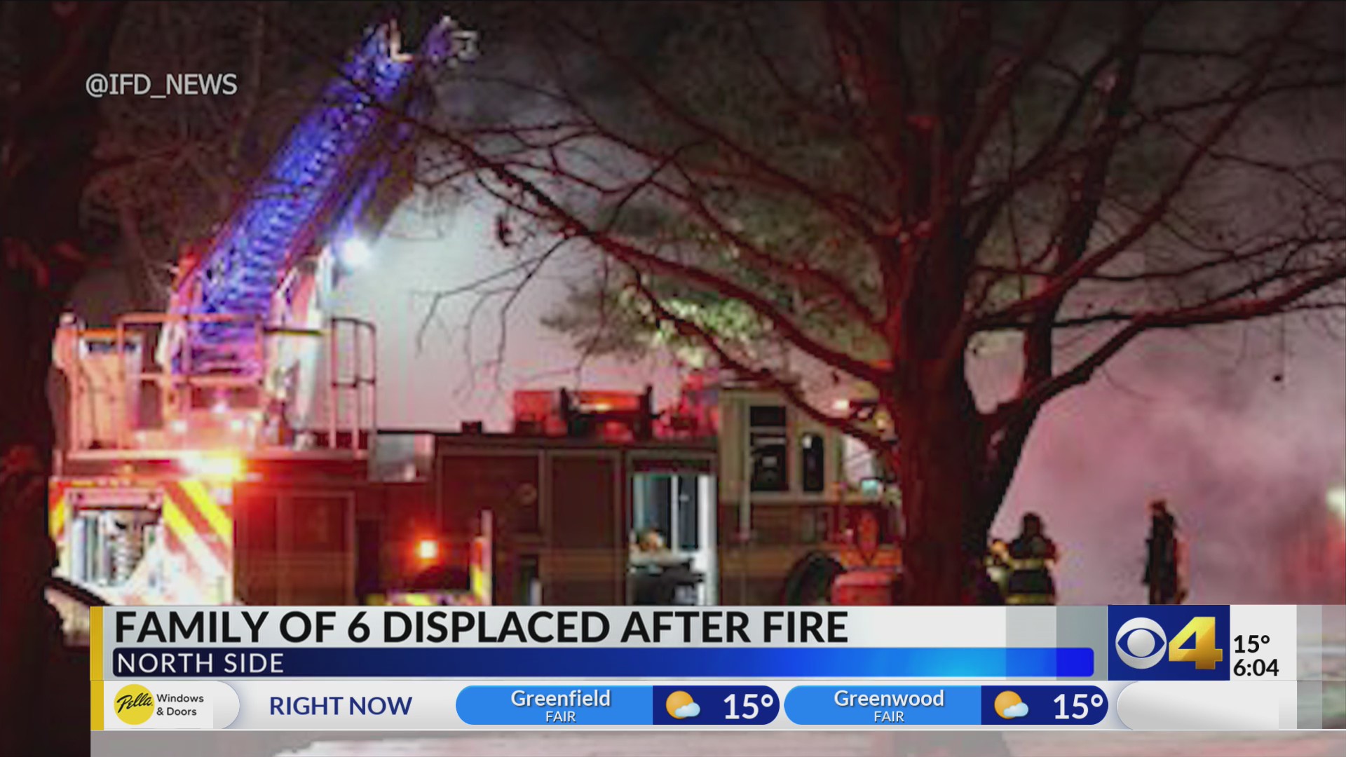 IFD investigating house fire that killed dog, displaced 6 people on ...