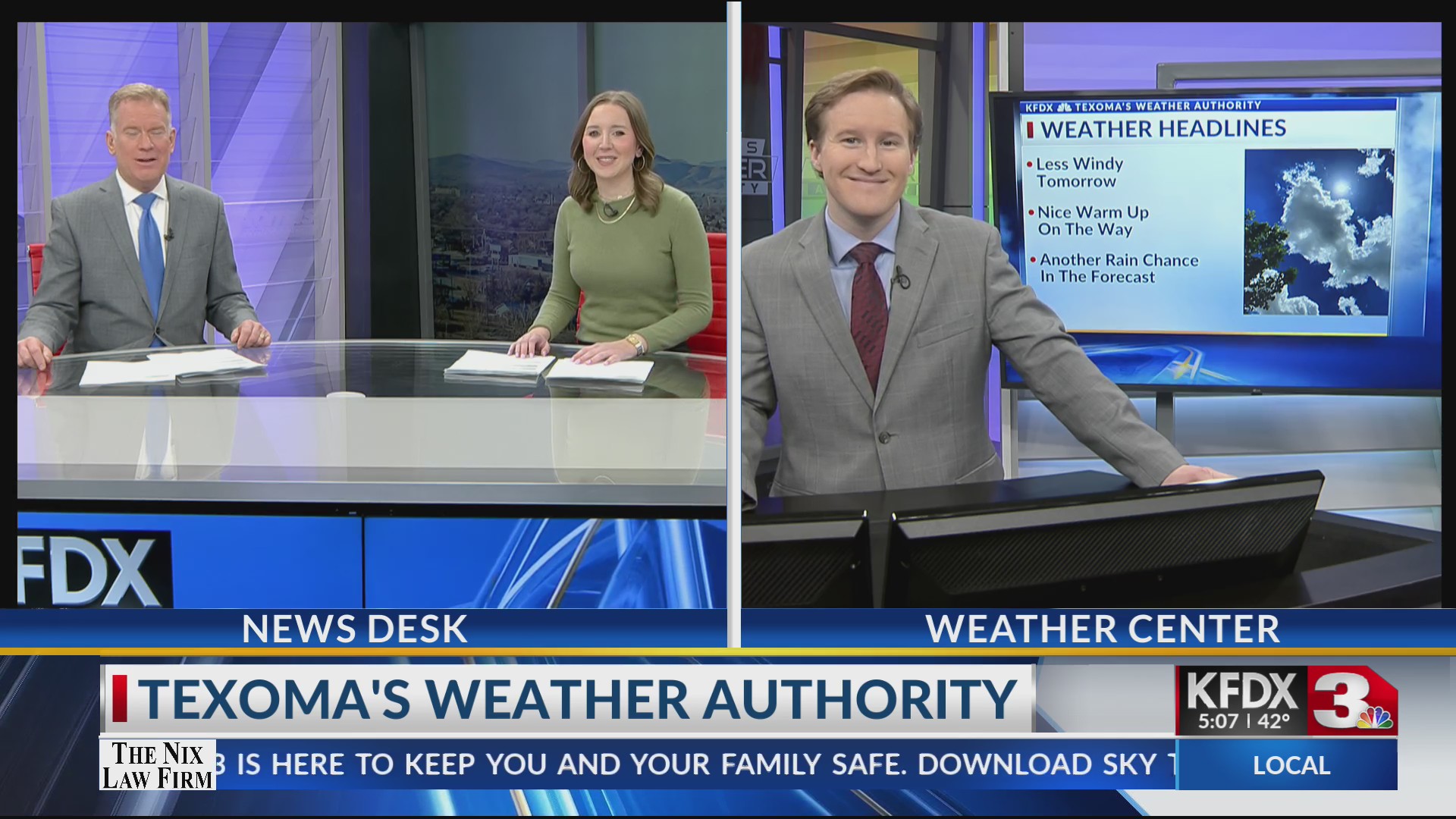 State of the State Program Note – KFDX 3 News at Five – Texomashomepage.com