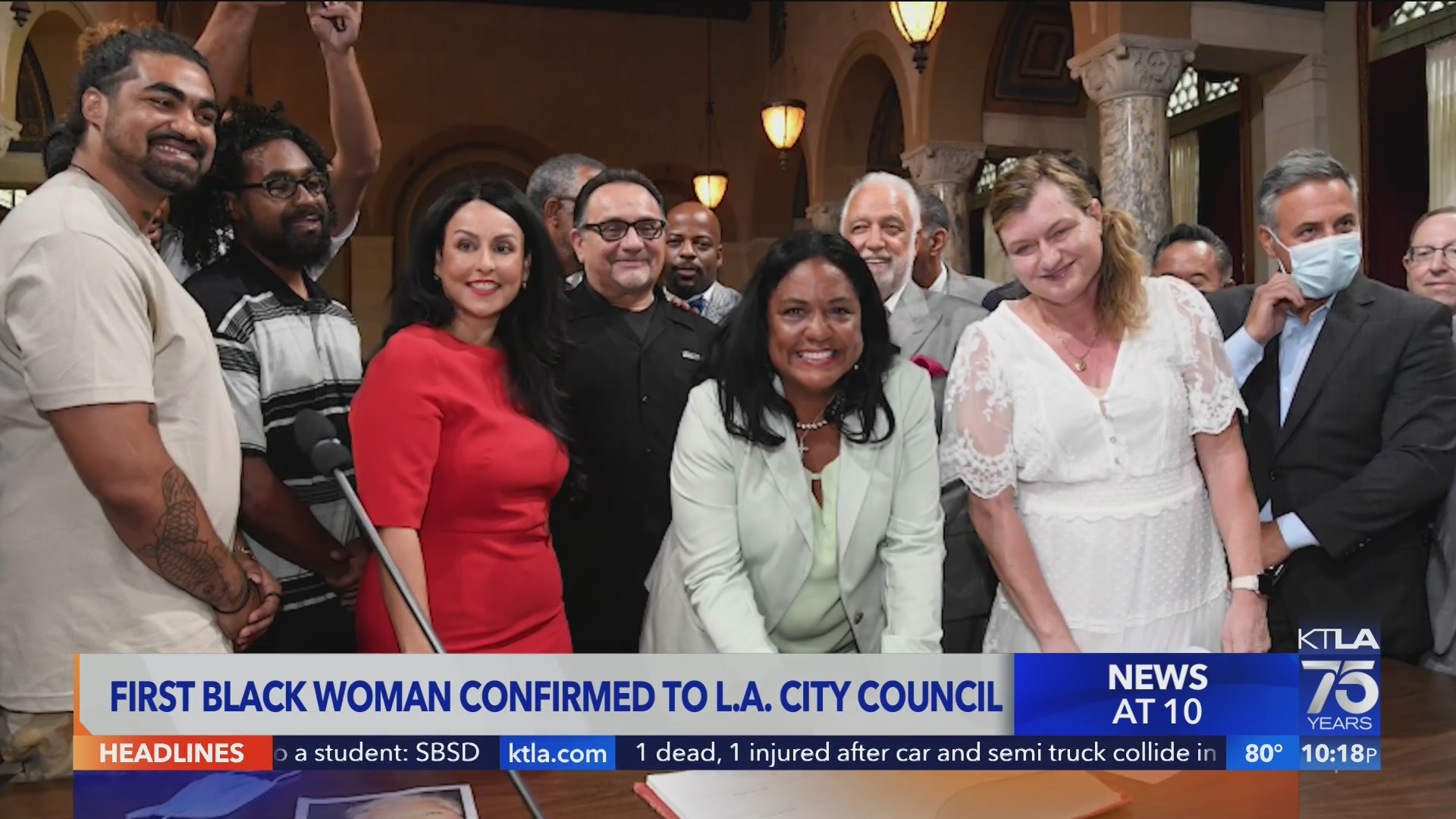 History made as new L.A. City Council member for 10th District ...